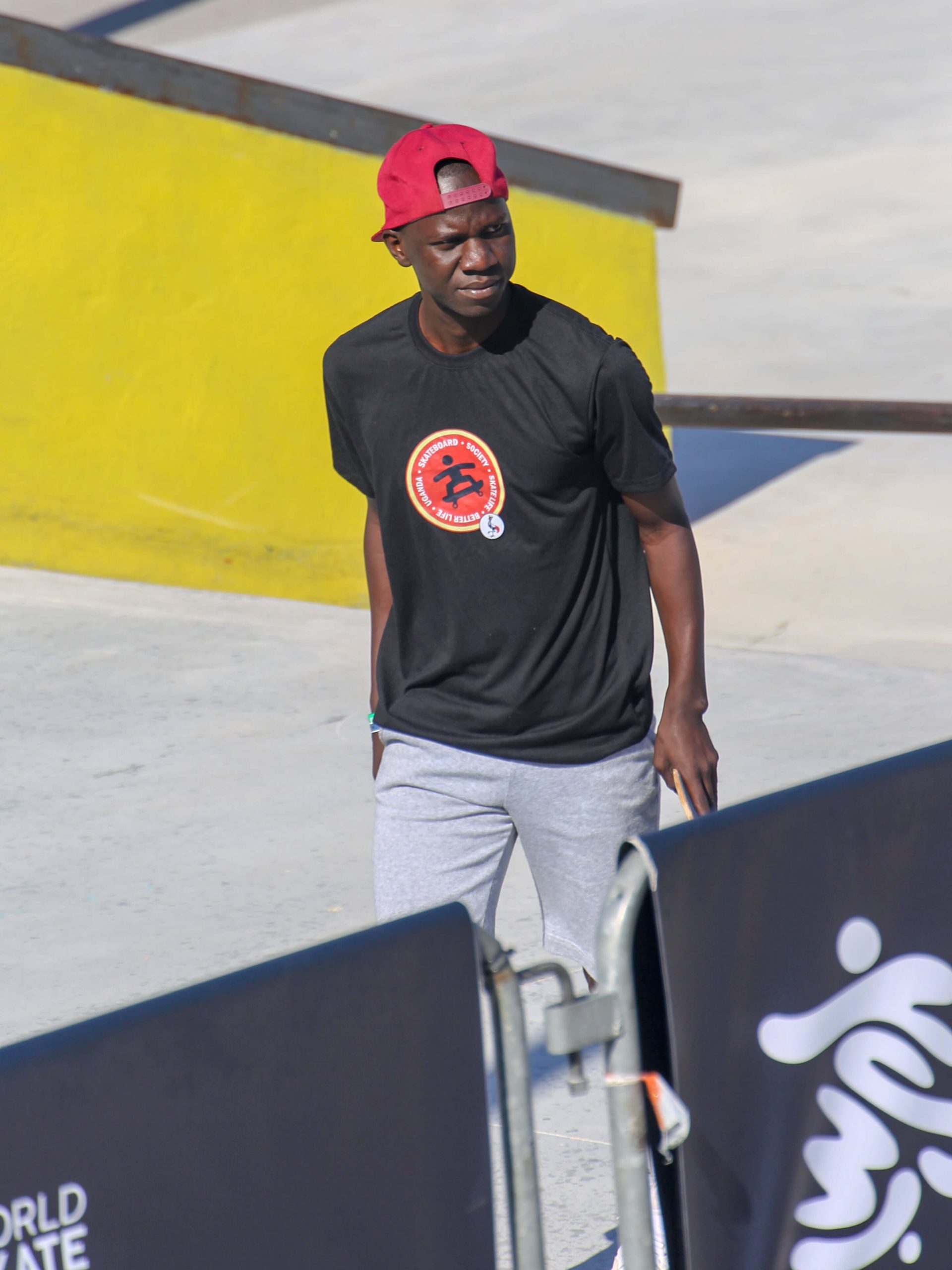 Uganda Park Skateboarder's Debut At OSTIA Rome - Their First Olympics ...