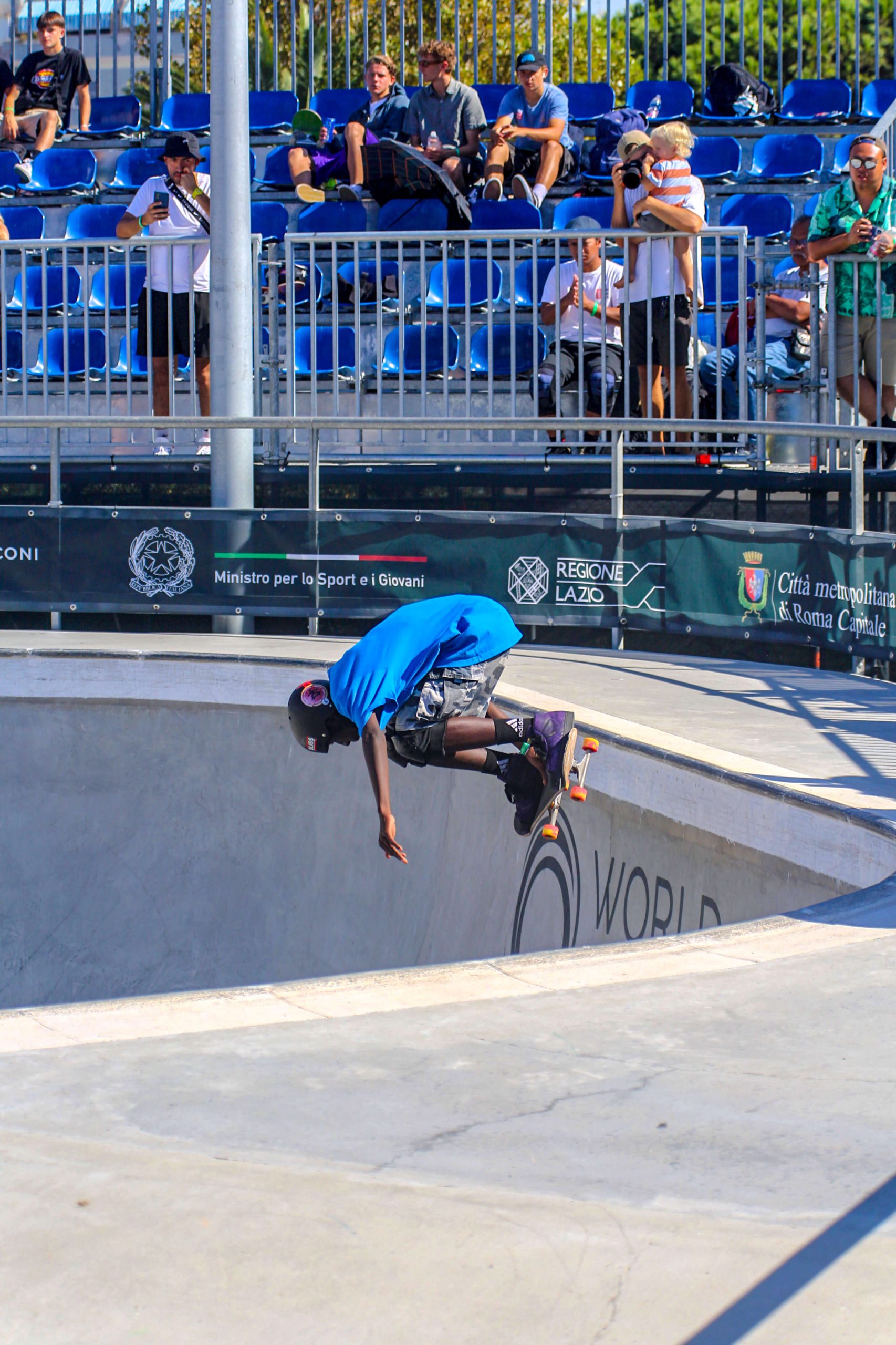 Uganda Park Skateboarder's Debut At OSTIA Rome - Their First Olympics ...