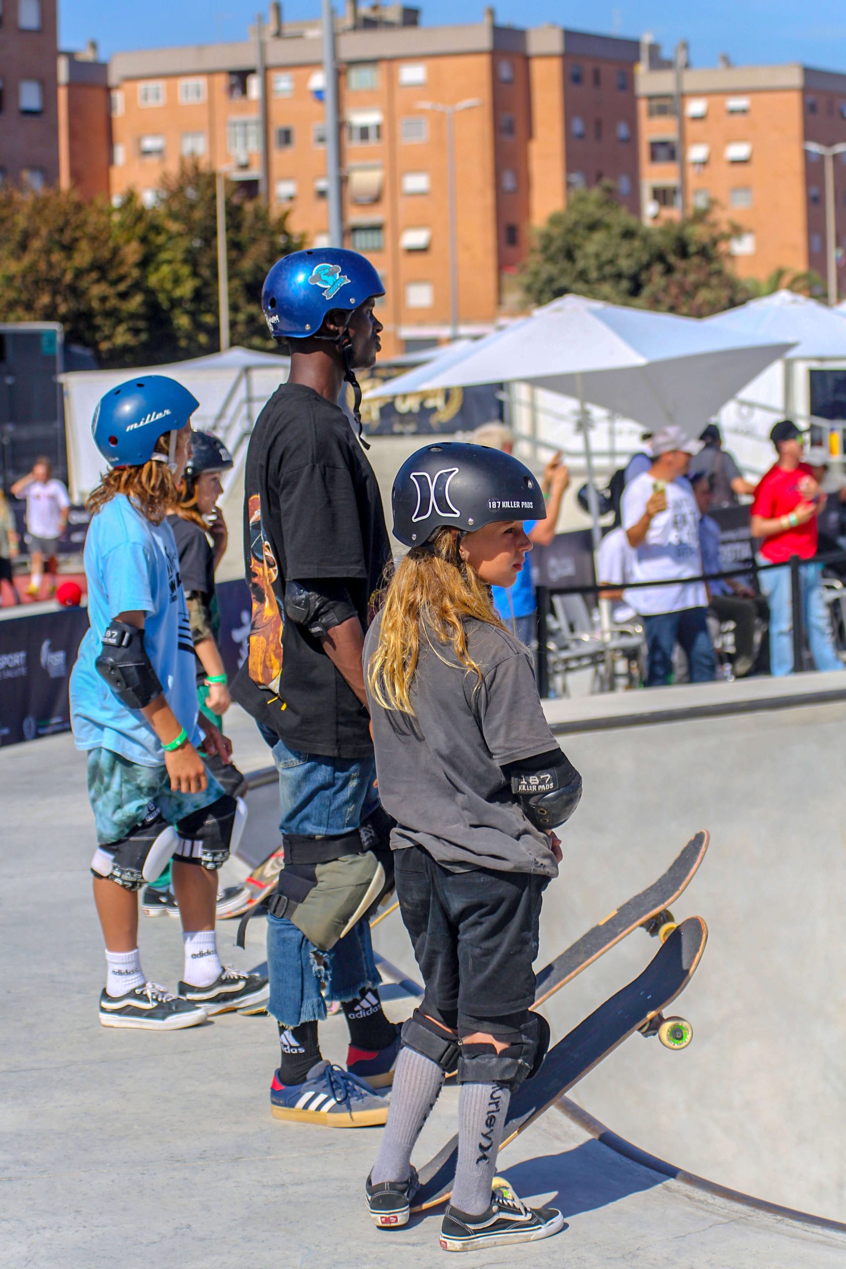 Uganda Park Skateboarder's Debut At OSTIA Rome - Their First Olympics ...